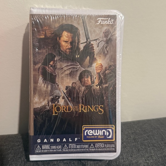 Funko | Wall Decor | Funko Rewind Lord Of The Rings Vhs Gandalf | Poshmark